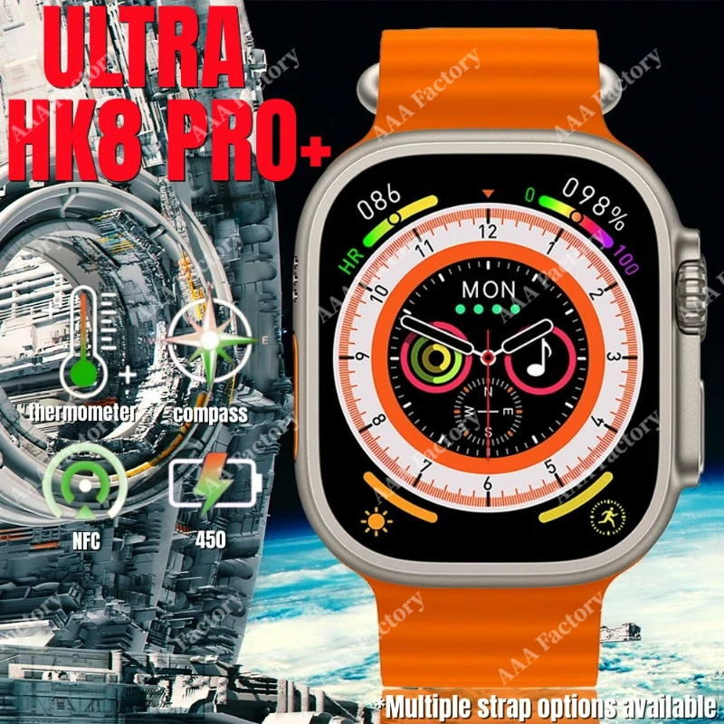 HK8 PRO reloj inteligente Ultra serie 8 para hombre, pulsera con ...