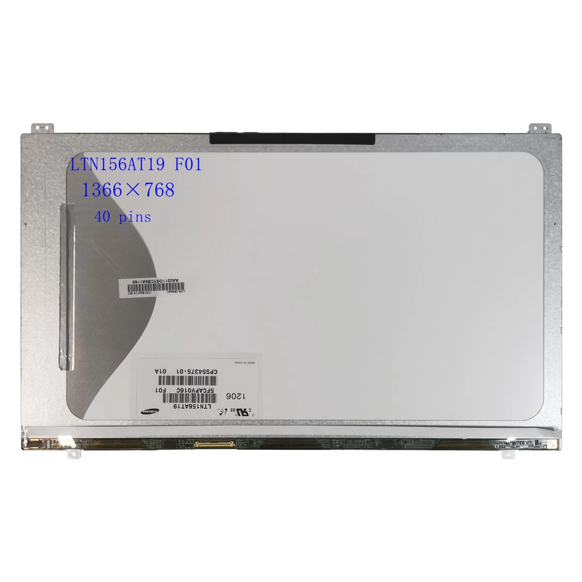 15.6inch Lcd screen Display LTN156AT19 F01 001 LTN156AT18 N156BGE L51 ...
