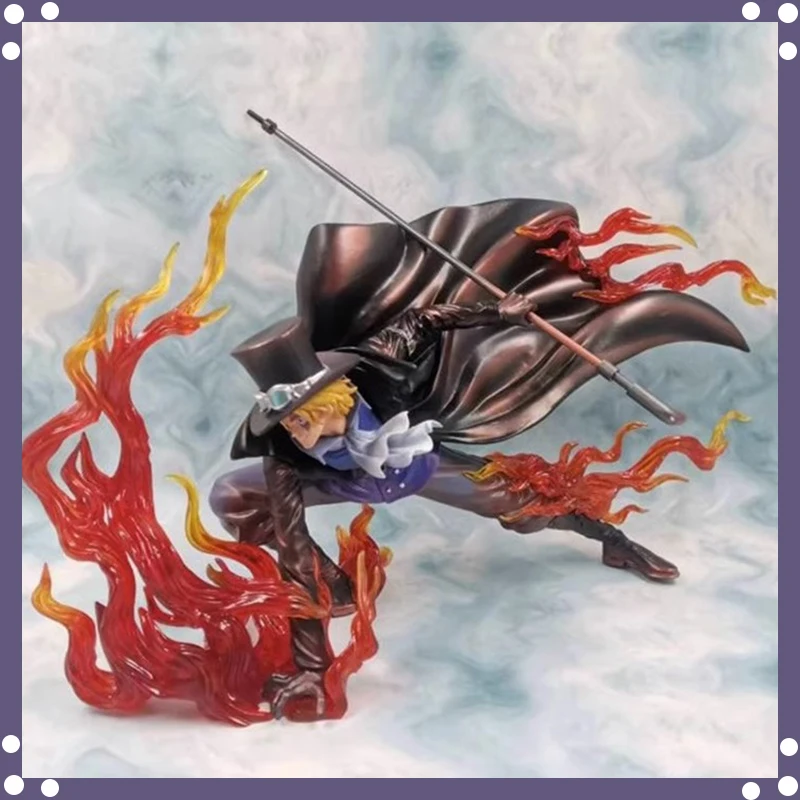 Anime-Figure-One-Piece-Fire-Punch-Sabo-Special-Effects-Action-Figure ...