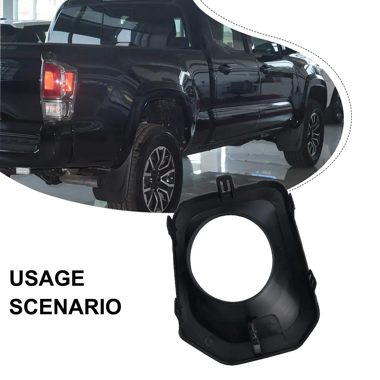 2pcs Bumper Fog Light Cover Bezel Left & Right Side For Toyota For ...