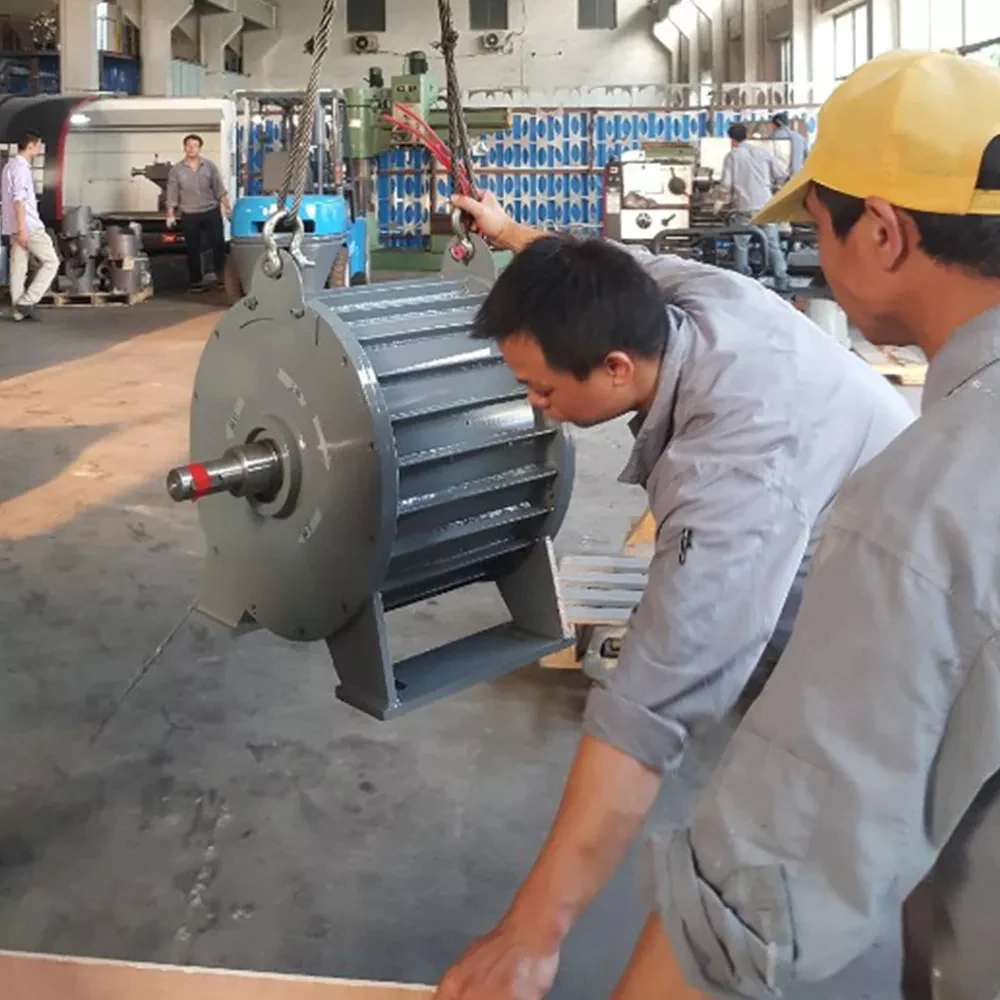 1KW~10KW Low RPM Permanent Magnet Wind Turbine Generator 10000W 48V 96 ...