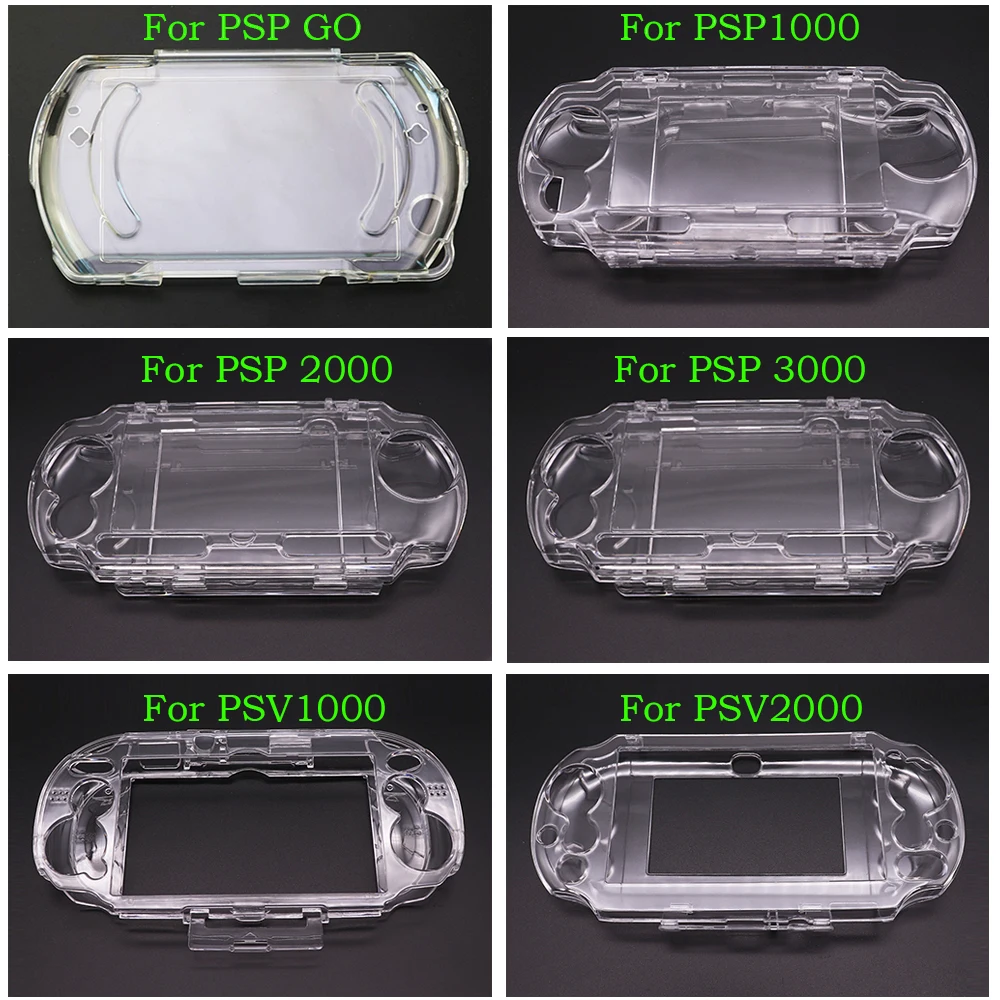 Crystal Transparent Hard Protective Case Cover Shell for Sony Ps Vita ...