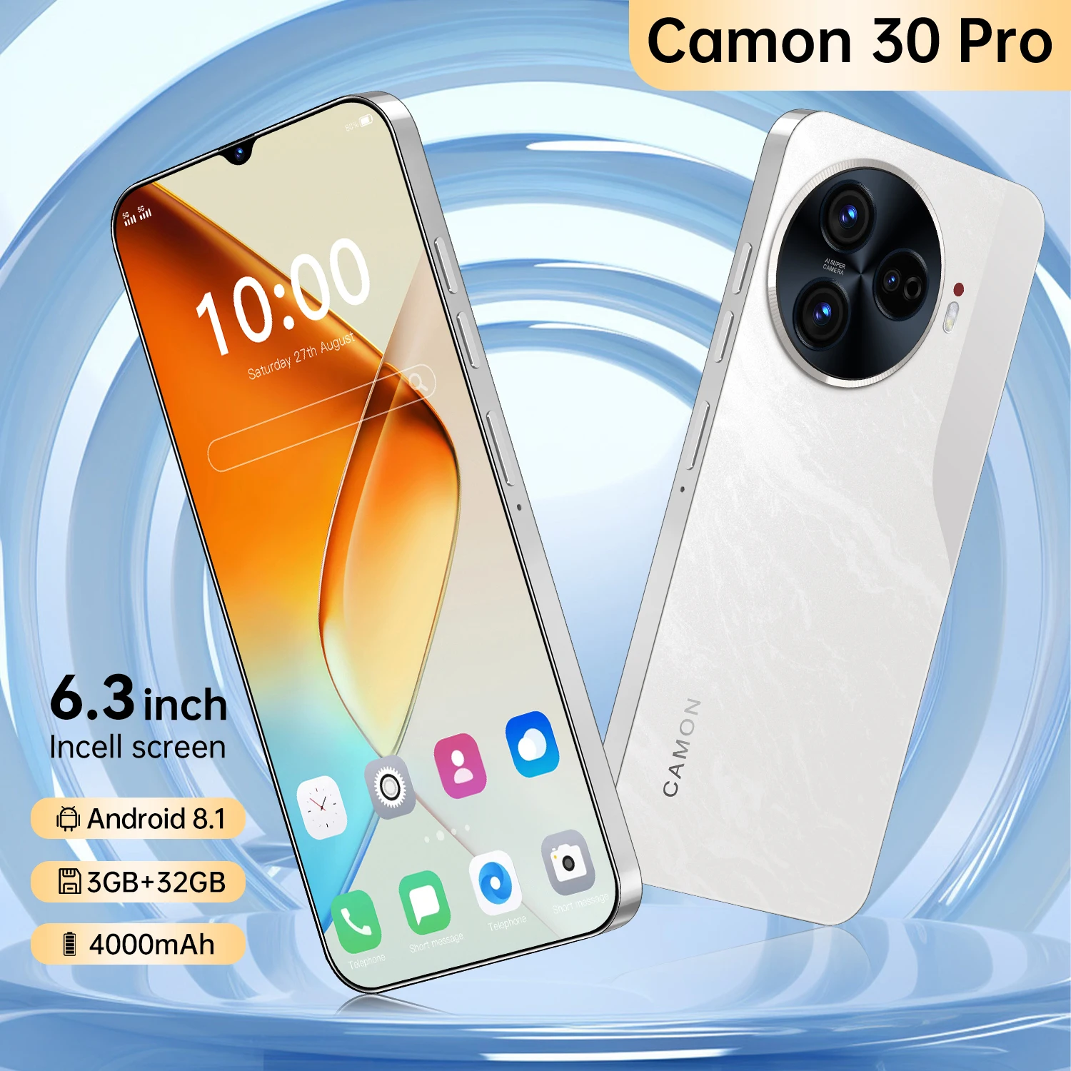 FUFFI-Camon-30-Pro-Smartphone-6-3-inch-4000mAh-3-32GB-ROM-Google-Play ...