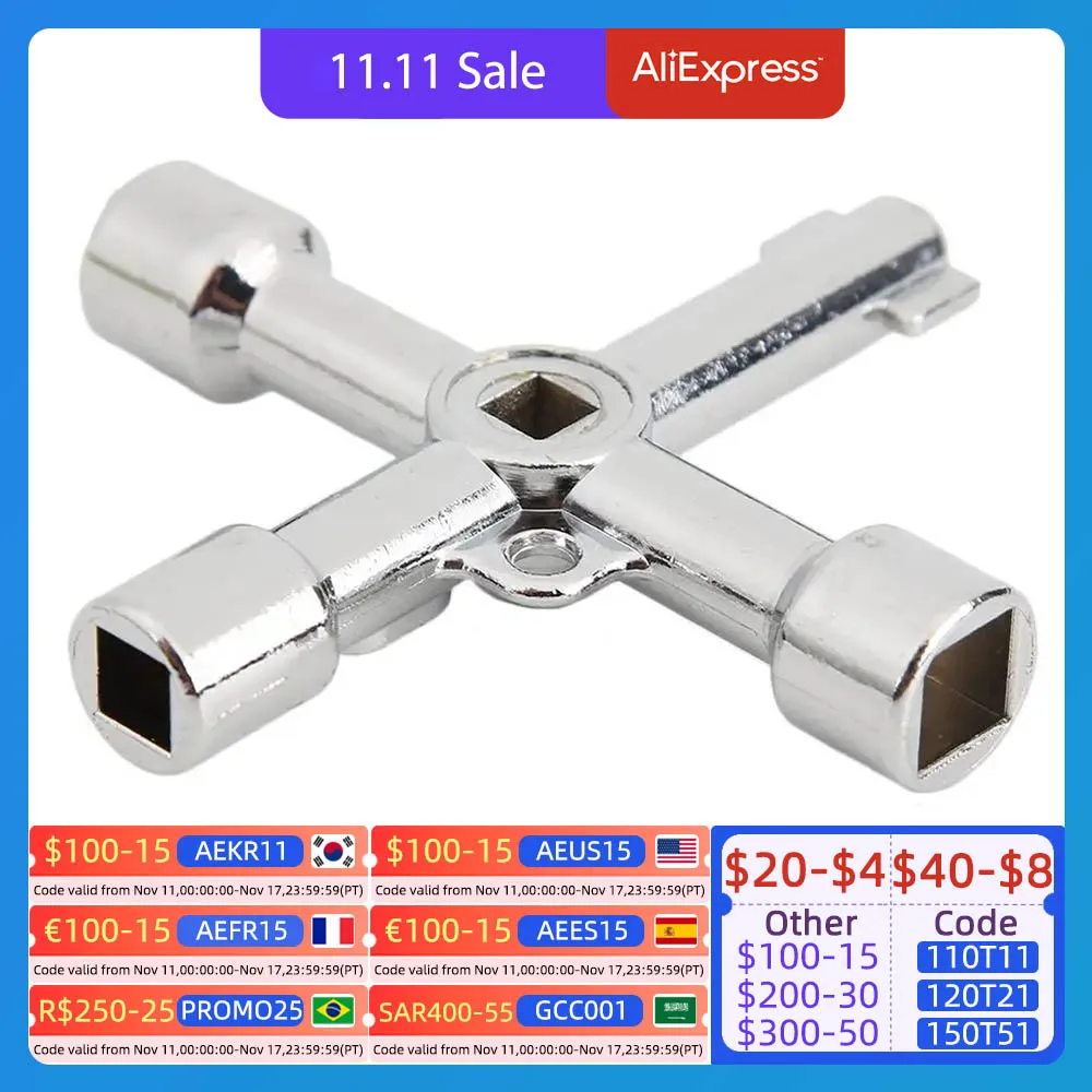 Multi-function-Triangle-Square-Key-Wrench-Plumber-Keys-for-Gas-Electric ...