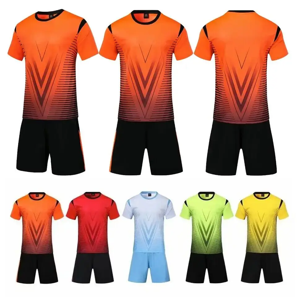 Adult-Kid-Soccer-Jersey-Customize-Football-Uniform-Shirts-Set-Men ...