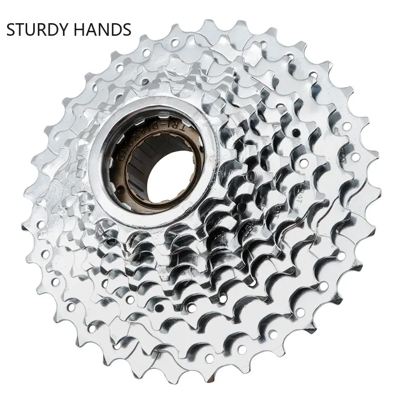 Bicycle-6-7-speed-Rotary-Flywheel-Mountain-Road-Bike-Cassette-Tower ...