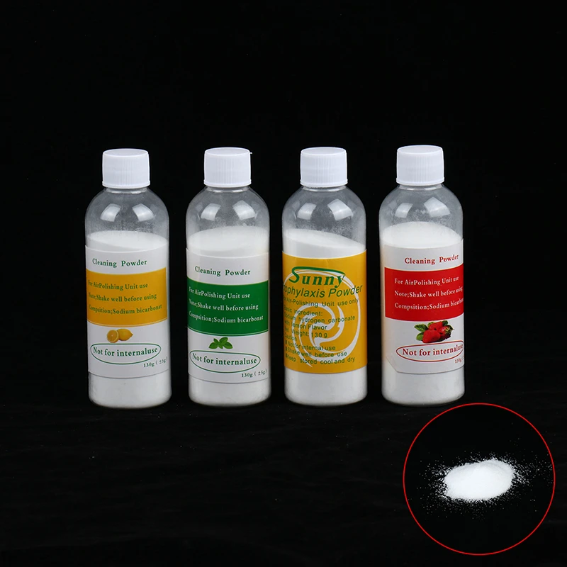 130g Teeth Whitening Essence Dental Cleaning Powder Prophy Air Jet Flow ...