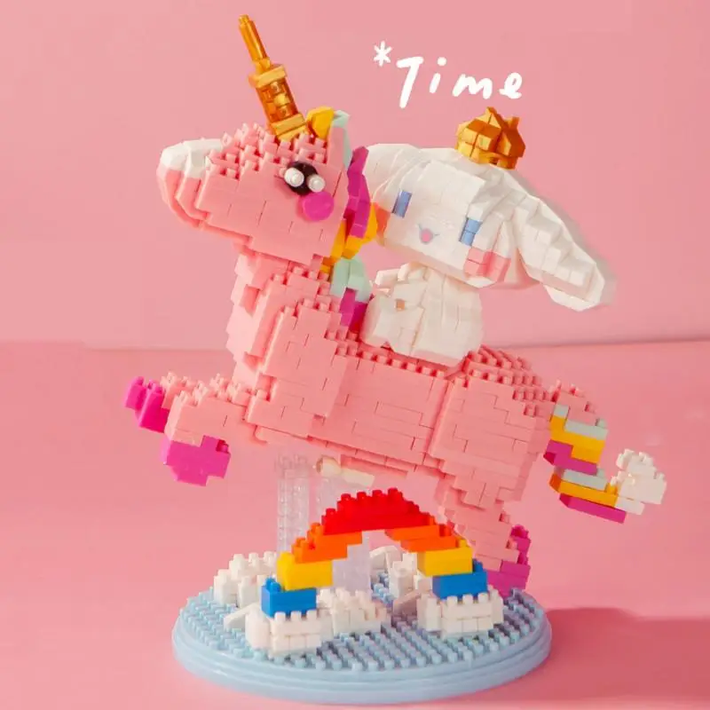DIY-SANRIO-Cinnamoroll-kuromi-Lego-Micro-Build-blocks-Assemble-Anime ...
