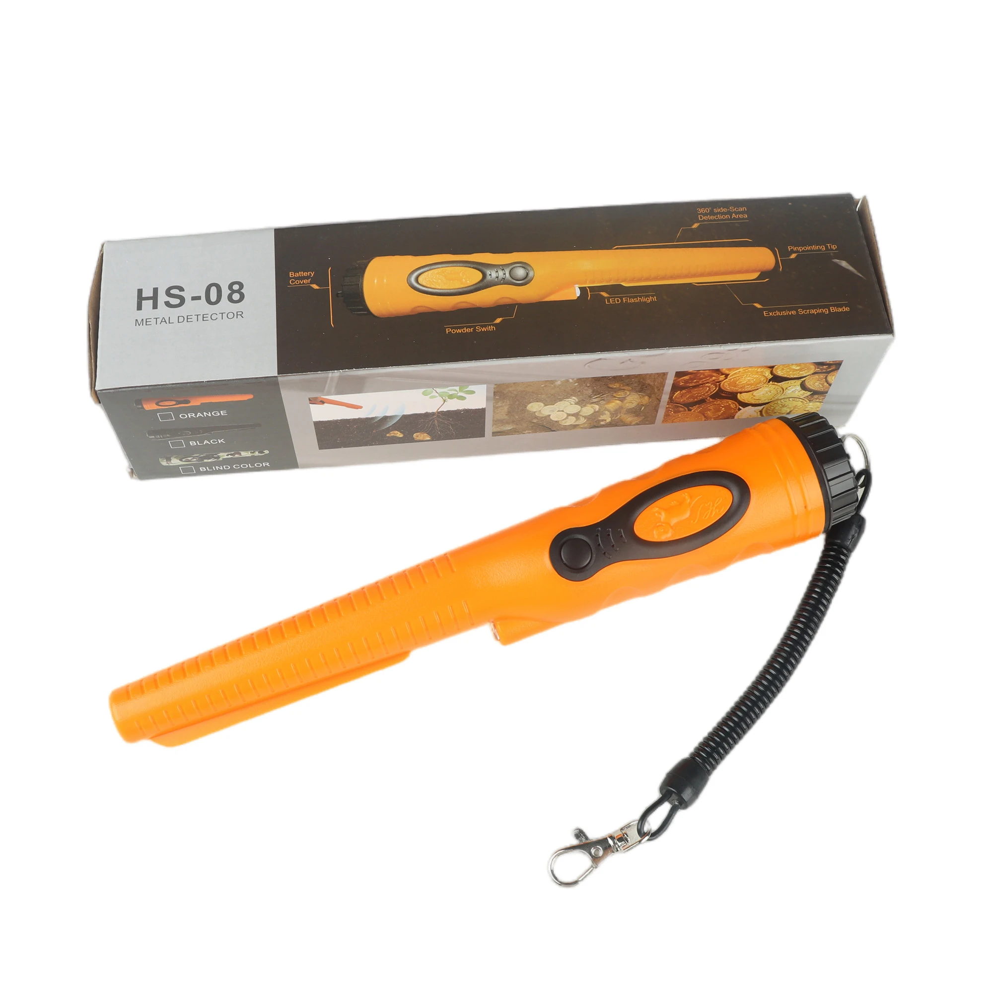 Waterproof Handheld Gold Detector For Treasure Hunting Gold,Silver and ...
