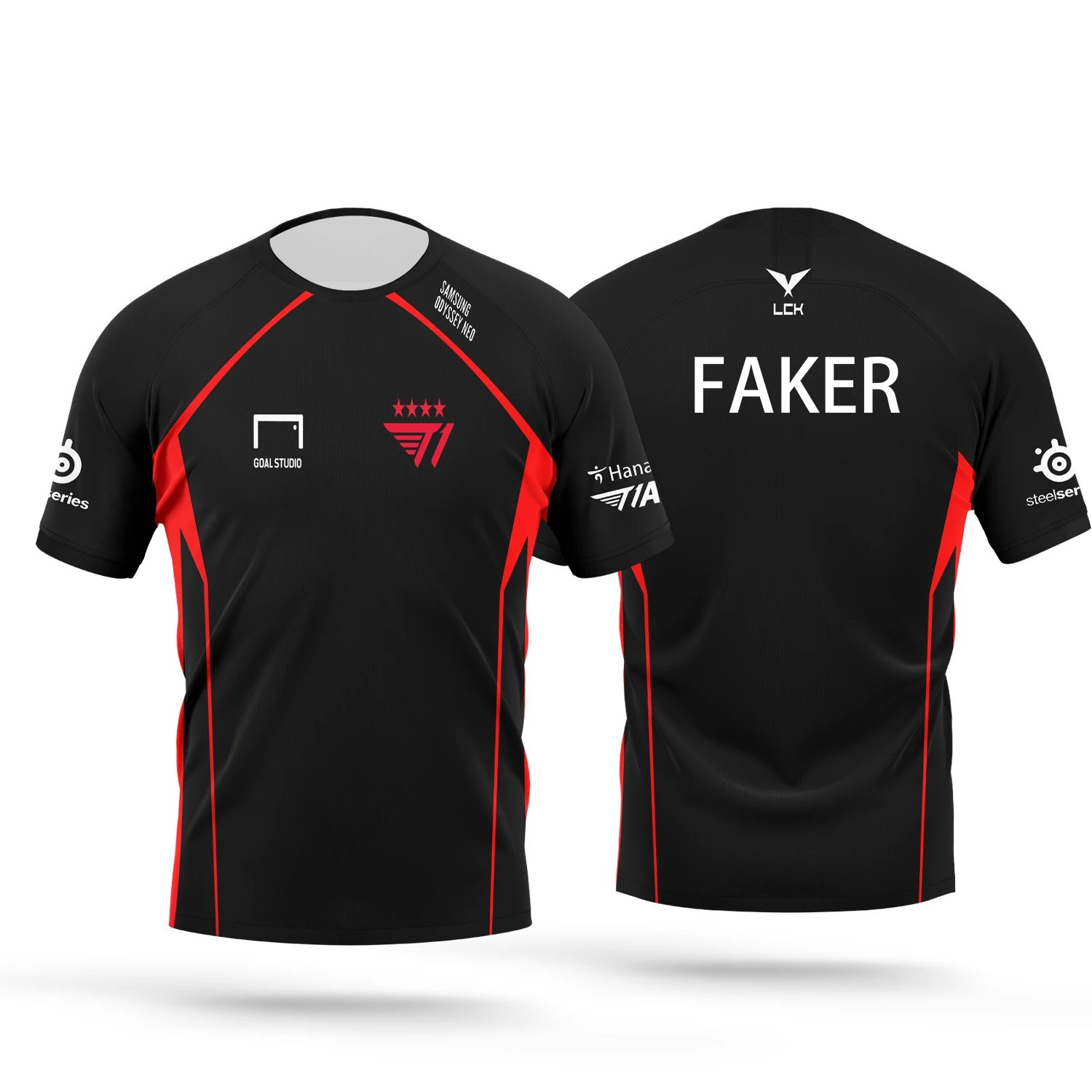 Camiseta-de-verano-para-hombre-y-mujer-de-T1-Team-Faker2024-nueva ...