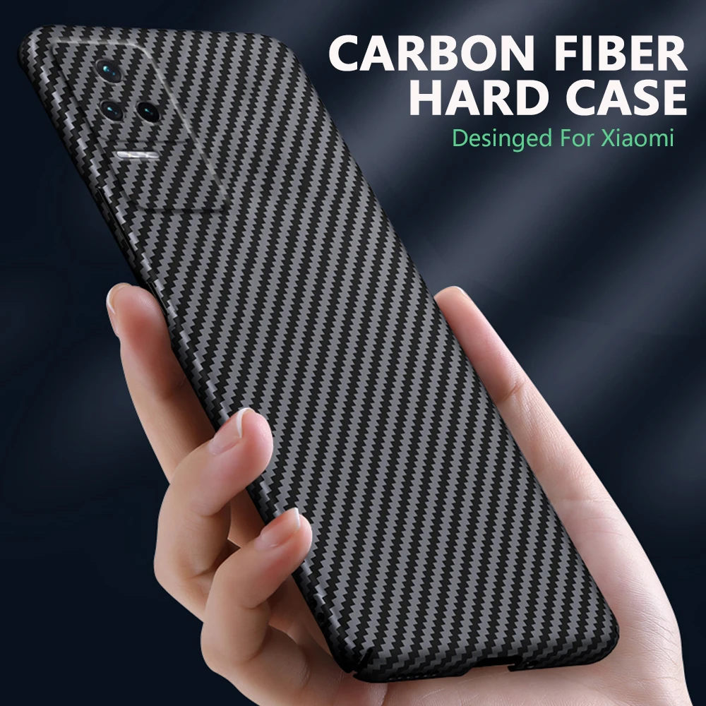 Genuine Carbon fiber Phone Case for Xiaomi POCO F4 F3 GT Ultra-Thin and ...