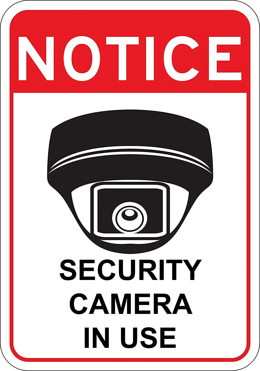 Security Camera Sign Spanish