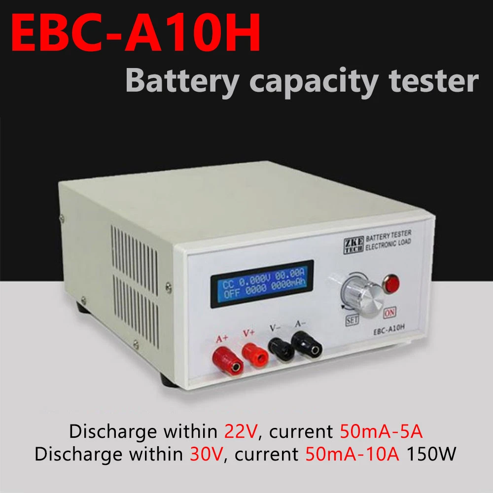 EBC A10H pil test cihazı 30V 10A kurşun asit lityum piller kapasite ...