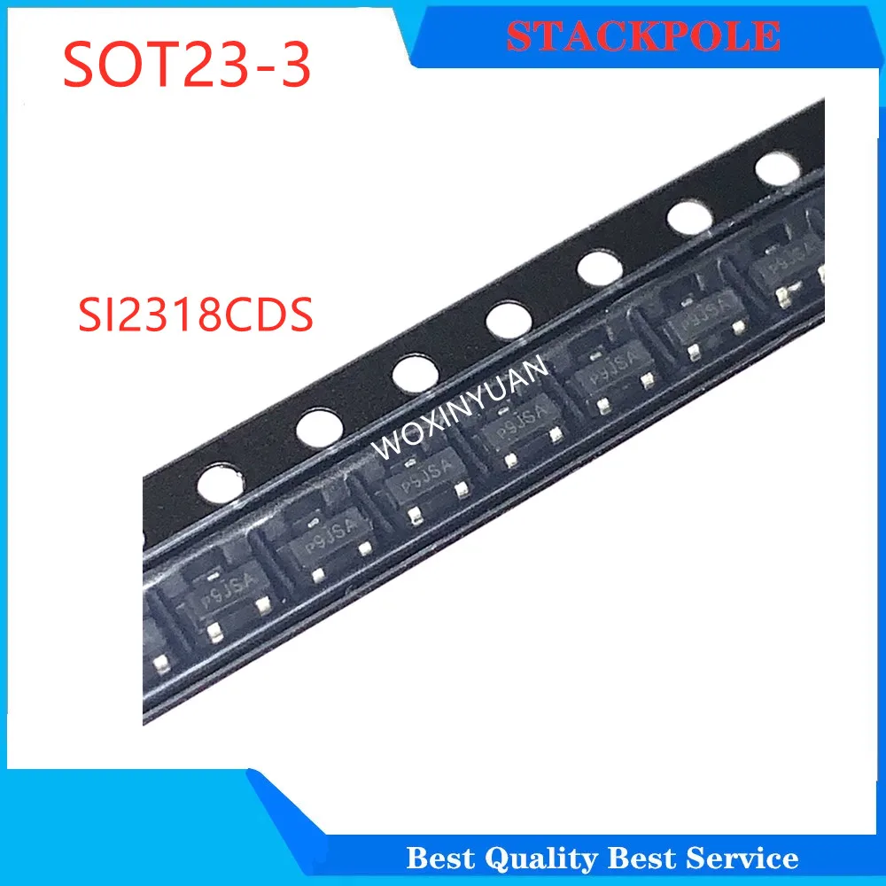 50PCS-LOT-SI2318CDS-T1-GE3-SI2318CDS-SI2318-2318-N-Channel-40-V-D-S ...