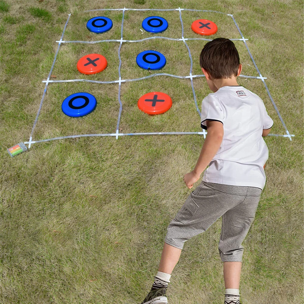 Glow-In-The-Dark-Outdoor-Games-Giant-Tic-Tac-Toe-Set-With-Light-Flying ...