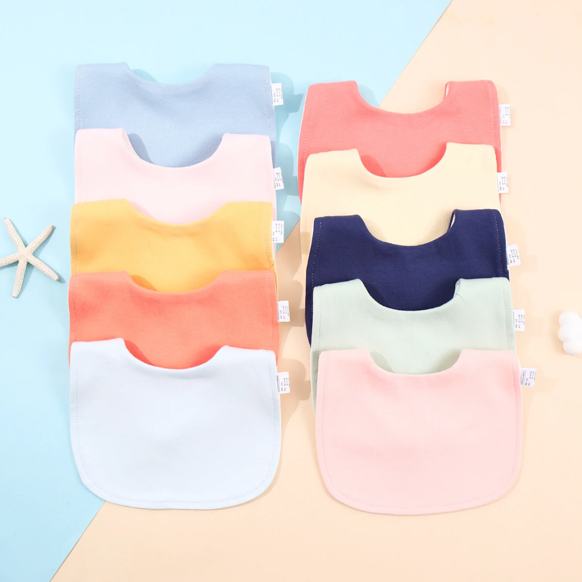 5pcs-Cotton-Soft-Baby-Bibs-Infant-Muslin-Bib-for-Newborn-Burp-Cloths ...