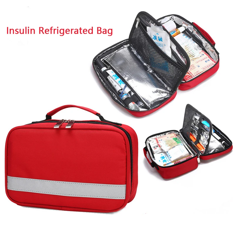 High Quality Waterproof Insulin First Aid Kits Portable Refrigerated ...