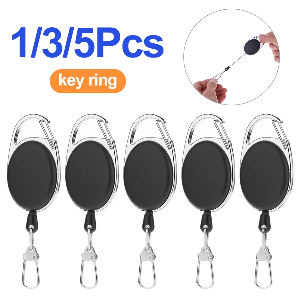 1-3-5Pcs-Fly-Fishing-Key-Ring-Retractor-Tool-Retractable-Keychain-Reel ...