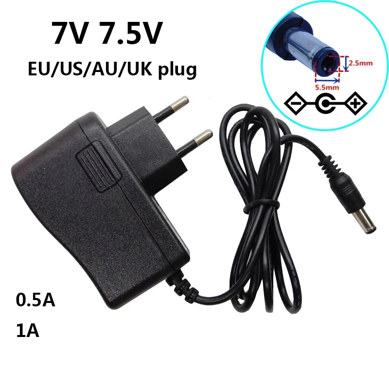 7 Volt Ac Adapter Review | 7.5v 2.5a Ac Dc Adapter | 7 5 Volt Power ...