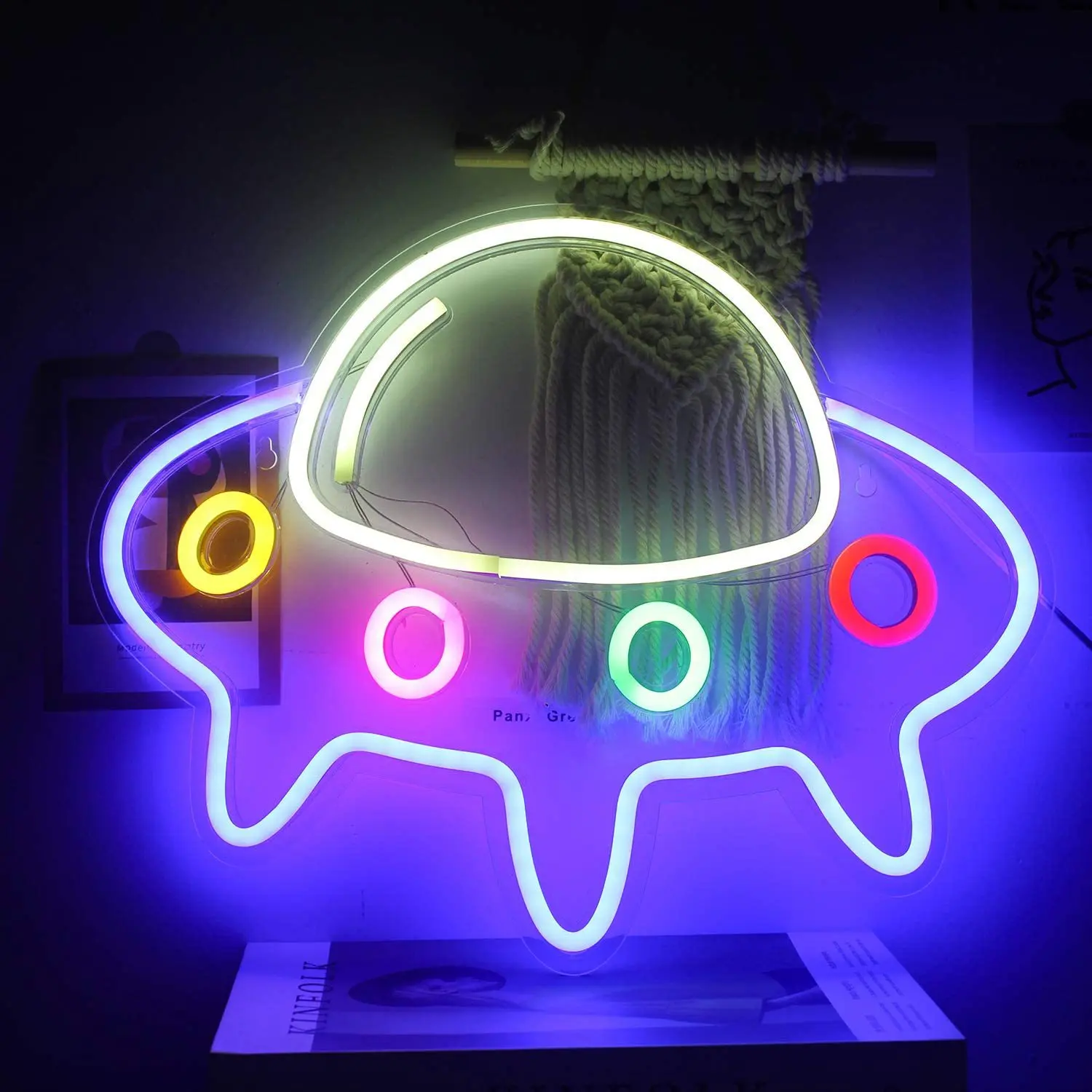 UFO-Neon-Sign-Birthday-Bedroom-Living-Room-Wall-Decor-Neon-Light ...