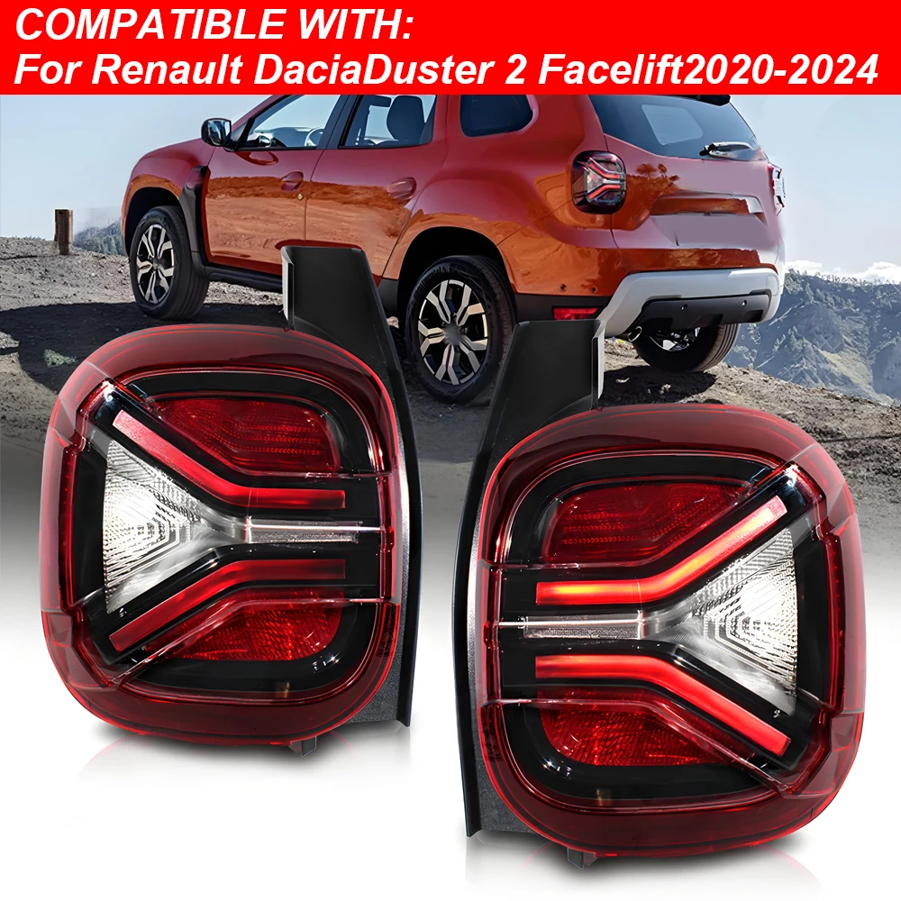 LED Tail Light For Renault Dacia Duster 2 Facelift 2020 2021 2022 2023 ...