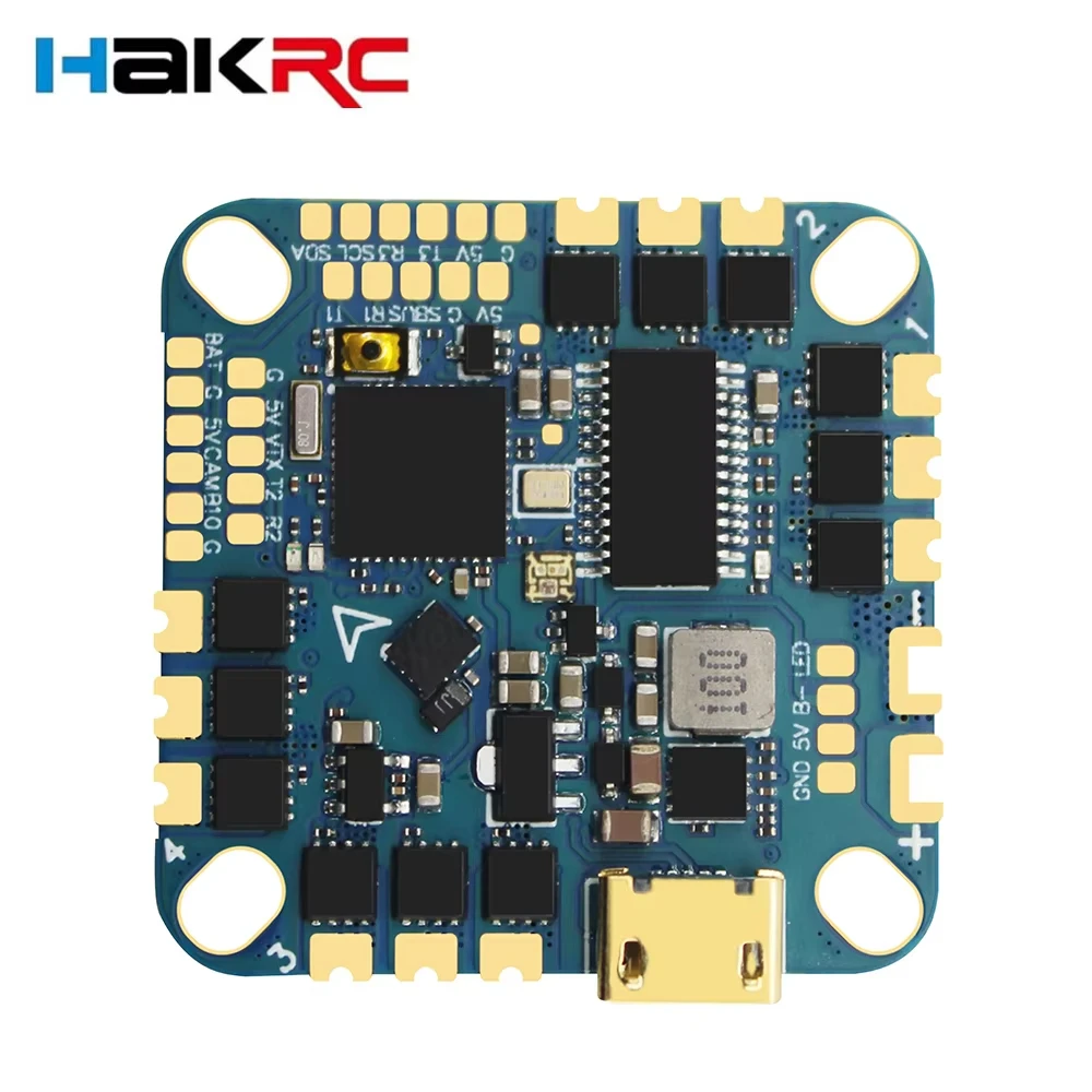 HAKRC F4126 F411 AIO Flight Controller ICM42688 BLHELI_S 20A/40A ESC ...