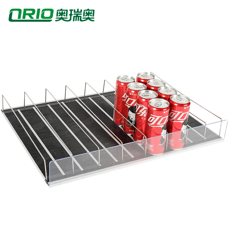 Auto-feed-Gravity-Beverage-Display-Shelf-Freezer-Drink-Bottle-Glides ...