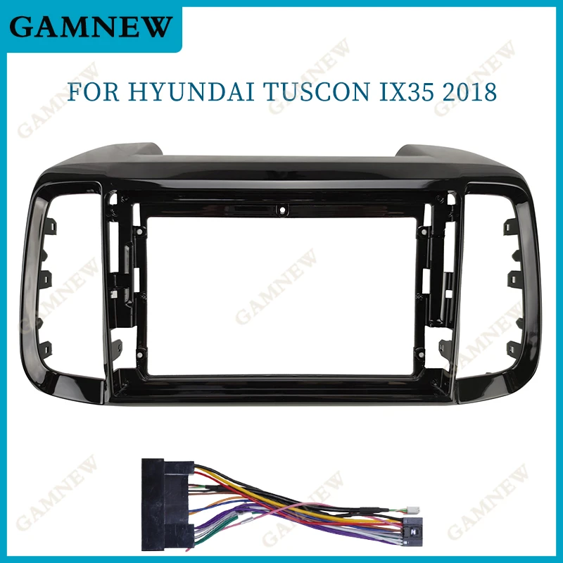9 Inch For HYUNDAI IX35 2018 Car Radio Android Stereo MP5 Player Panel ...