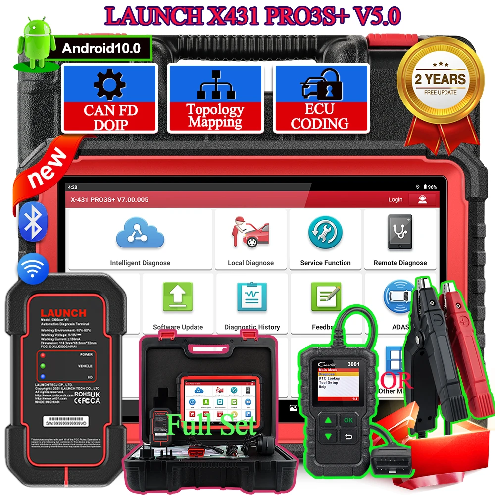 LAUNCH-X431-PRO3S-V5-0-Full-Functions-Diagnostic-Tools-Auto-OBD2 ...