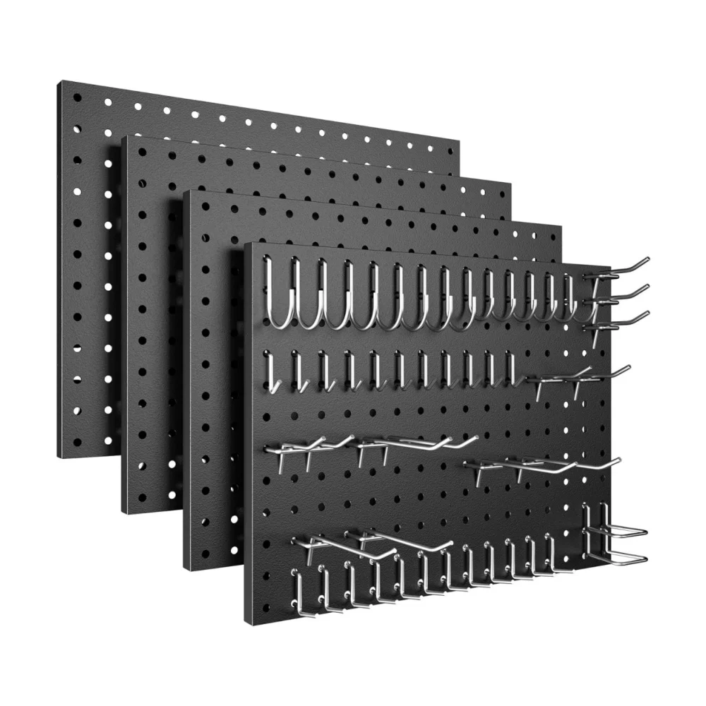 30*40cm Metal Hole Board Wall Organizer 12*16 Inch Pegboard Panels Wall ...