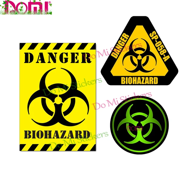 Zombie Biohazard Symbols