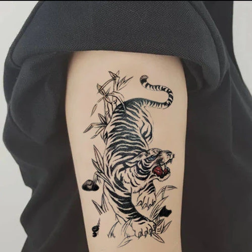 Crawling Tiger Tattoo