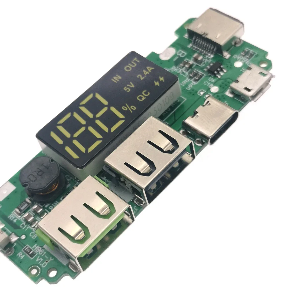 18650-26650-Iithium-Battery-Digital-Display-Charging-Module-5V-2-4A-2A ...