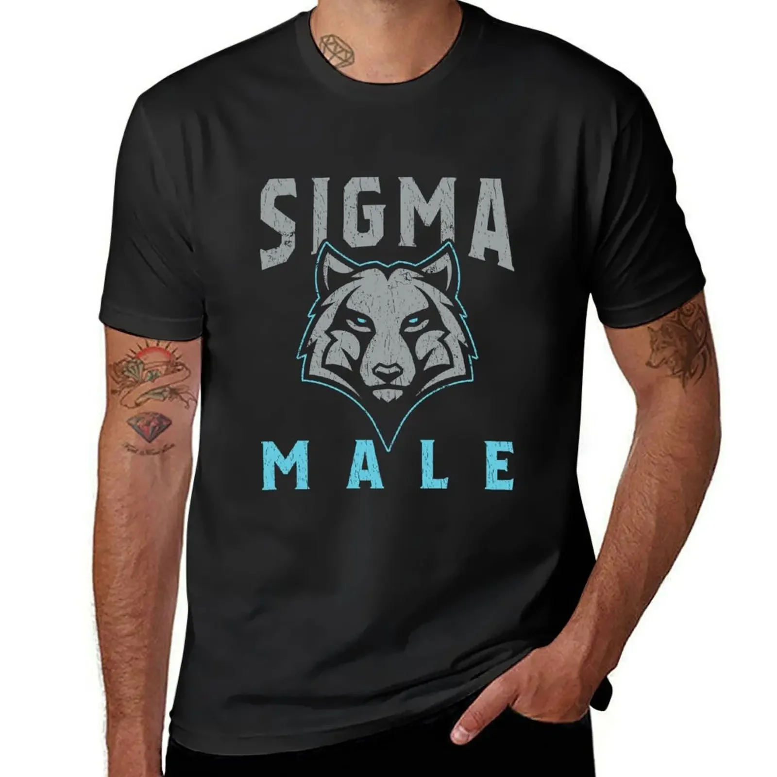 Sigma-Male-Wolf-T-Shirt-sublime-blacks-funnys-customs-design-your-own-t ...