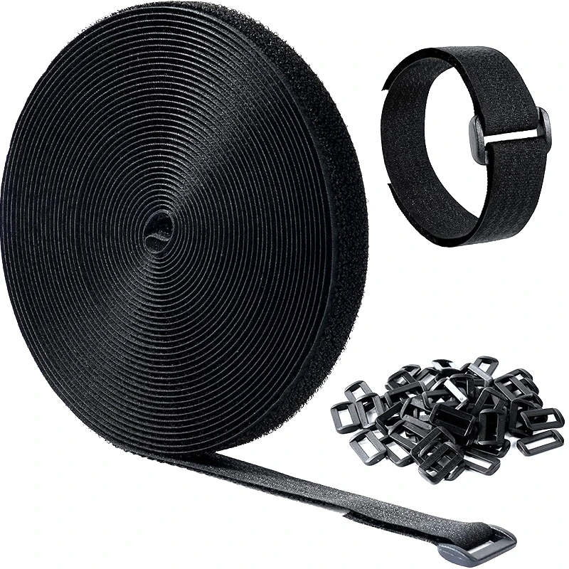 5Meters-Reusable-Cable-Ties-Freely-Cut-Lengths-hook-loop-Self-Adhesive ...