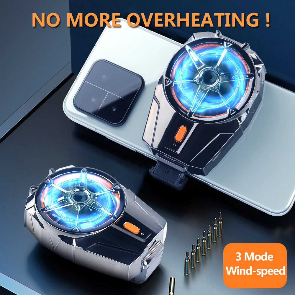 Wireless-Cell-Phone-Cooling-Fan-Portable-Phone-Radiator-Rechargeable ...