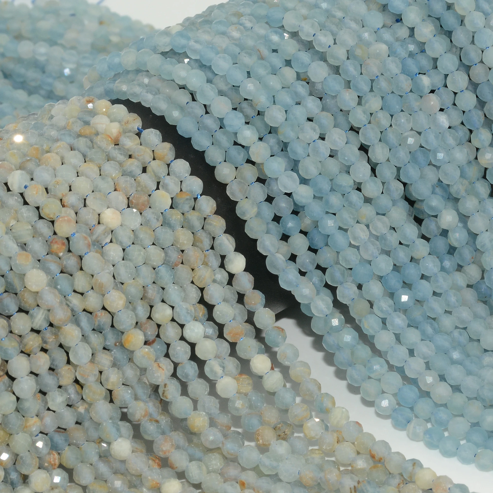 Lemurian Aquatine Calcite Properties | Calcite Natural Beads | Calcite ...