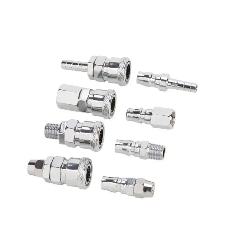 Pneumatic-fittings-Air-Compressor-Hose-Quick-Coupler-Plug-Socket ...