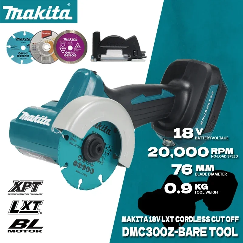 MAKITA-Cordless-Compact-Cut-off-76MM-Mini-Wireless-Cutting-Machine-18V ...