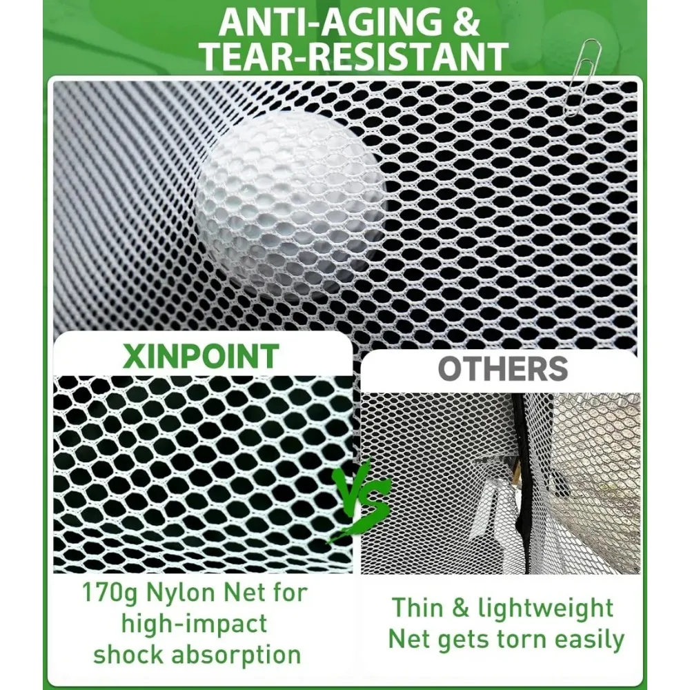 Golf Net: 10 x 7ft Golf Hitting Nets for Backyard Driving, – Outdoor ...
