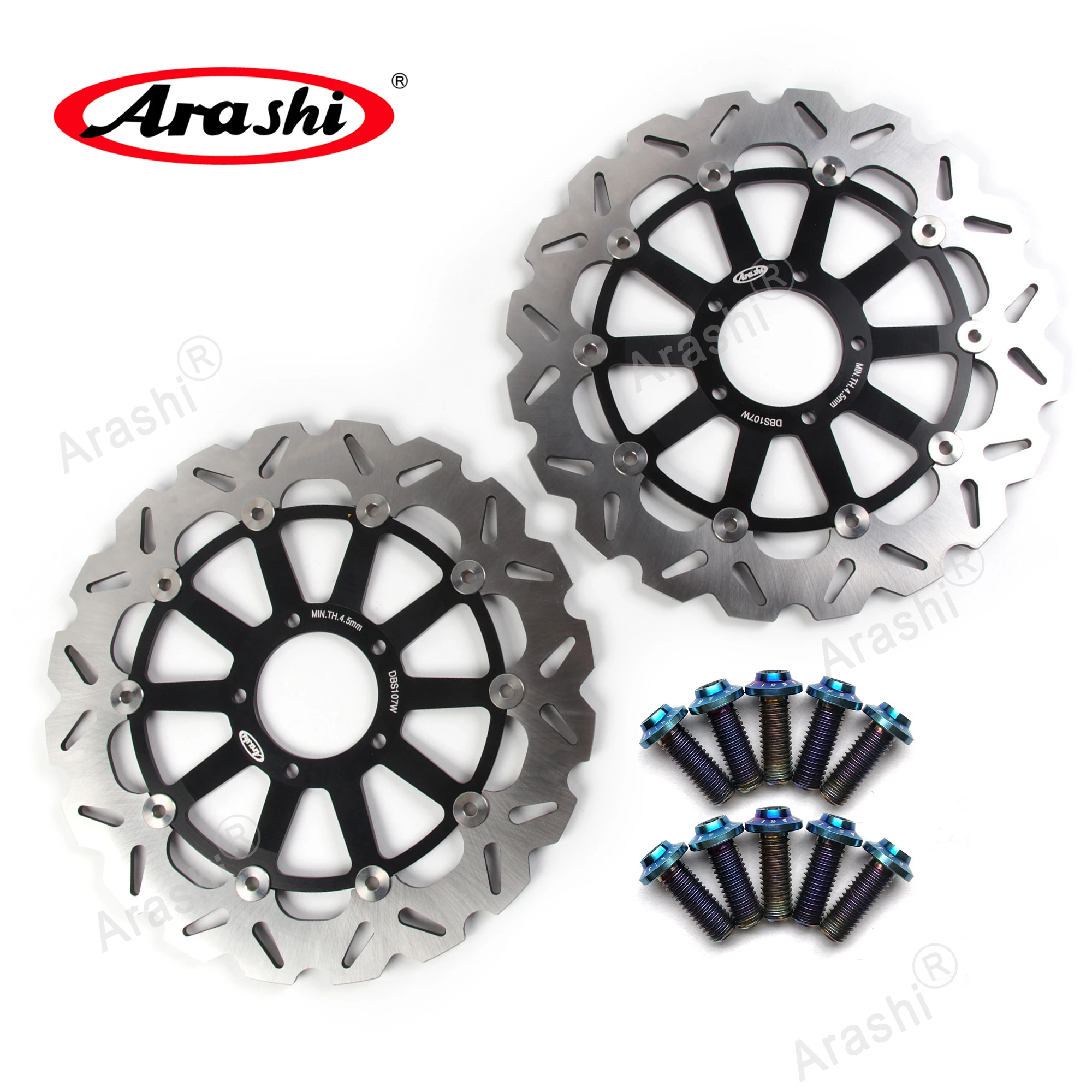 ARASHI-Front-Brake-Rotors-For-DUCATI-MULTISTRADA-V4-1160-2021-CNC-Brake ...