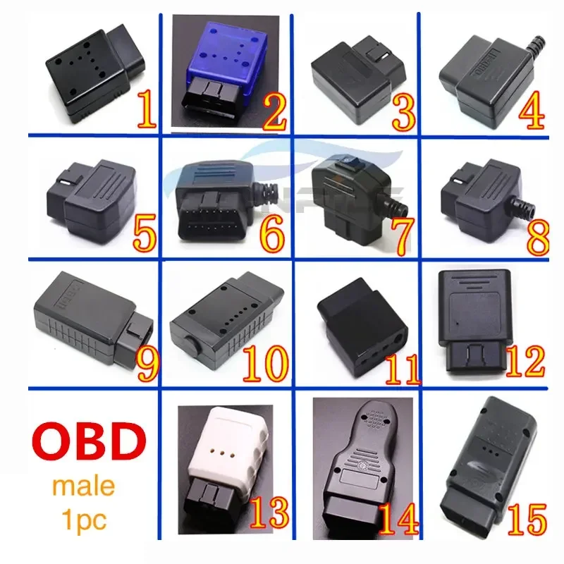 1pc-Car-OBD2-Bluetooth-OBD-Interface-Plug-16pin-OBDII-Connector-Male ...
