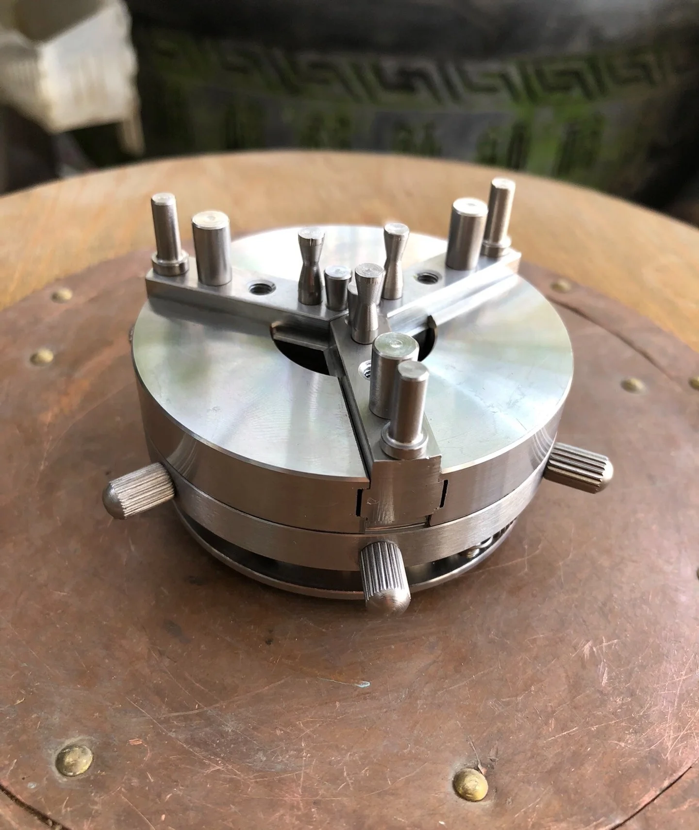 304-A-o-Inoxid-vel-Tr-s-Mand-bula-Chuck-Torno-M-quinas-Ferramentas ...