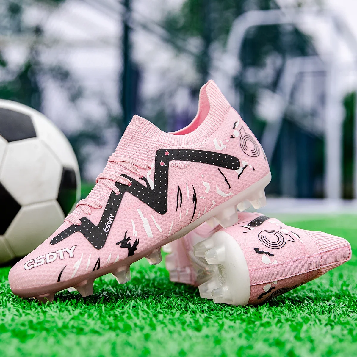 Professional Men Football Shoes Fast Grass Training Football Field ...