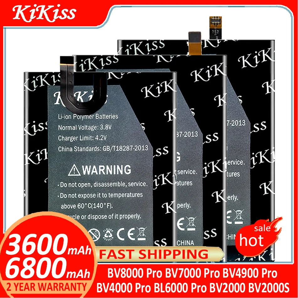 Blackview Bv8000 Pro Battery Original | Blackview Bv6000 Battery ...