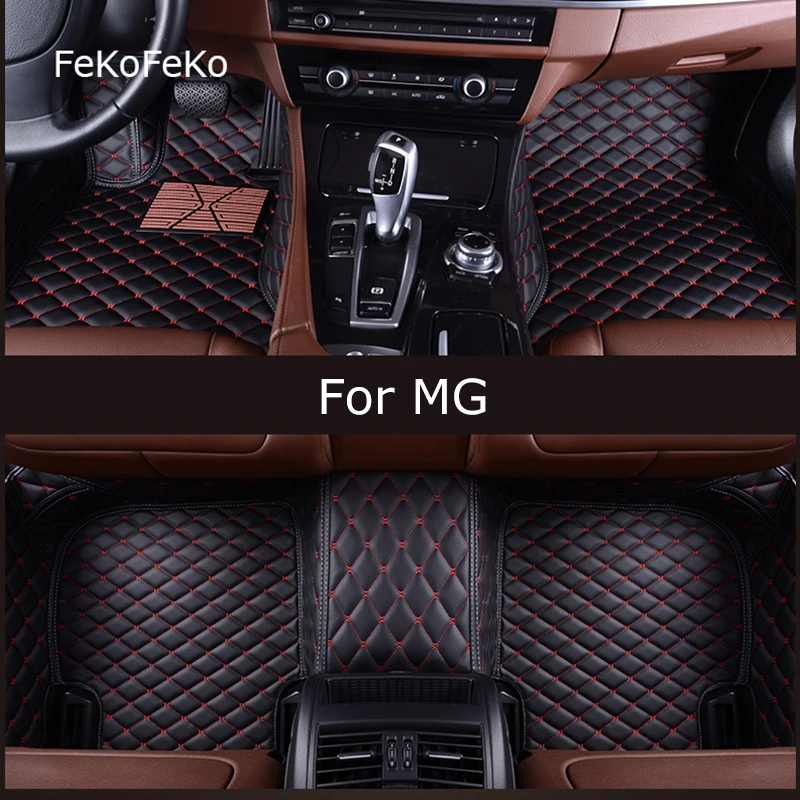 FeKoFeKo Car Floor Mats For MG HS MG3 MG5 MG6 MG7 ZS GS GT Foot Coche ...