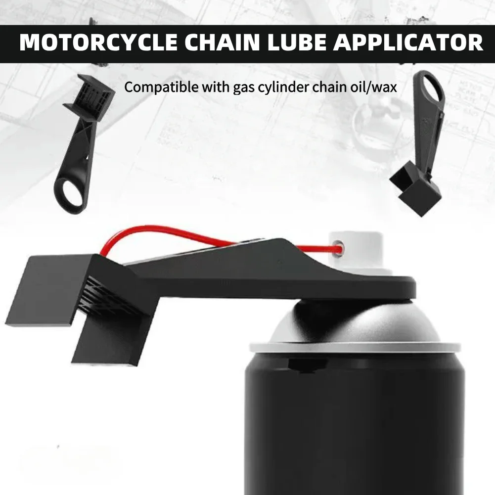 Motorcycle Chain Oiler Spray Gear Kit Motorcycle Chain Lube Applicator ...