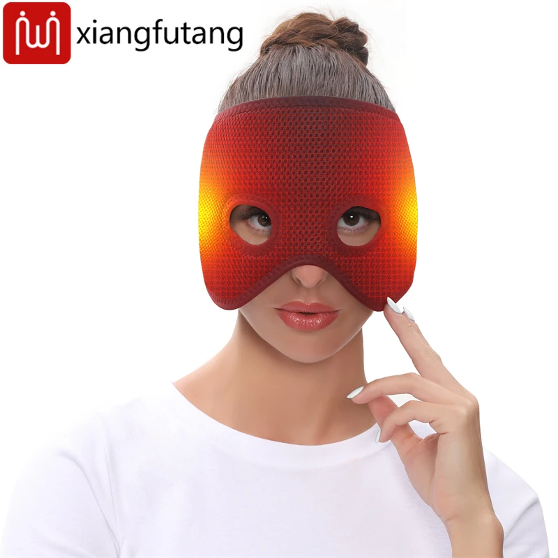 Heated Facial Mask 3 Temperature Settings Electric Face Heating Pad for ...