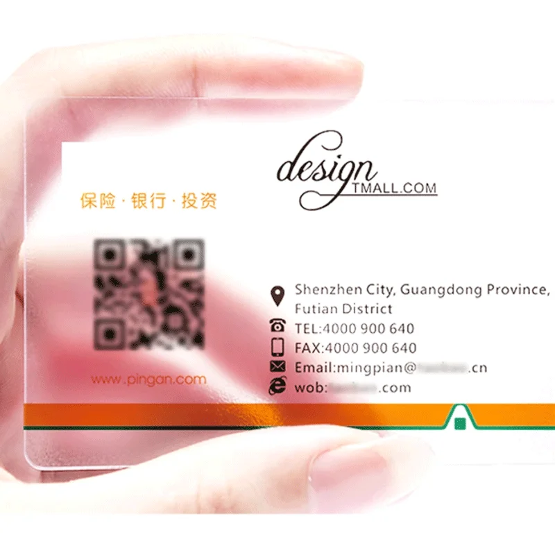 Custom Business Cards Print Transparent PVC Card - AliExpress 21