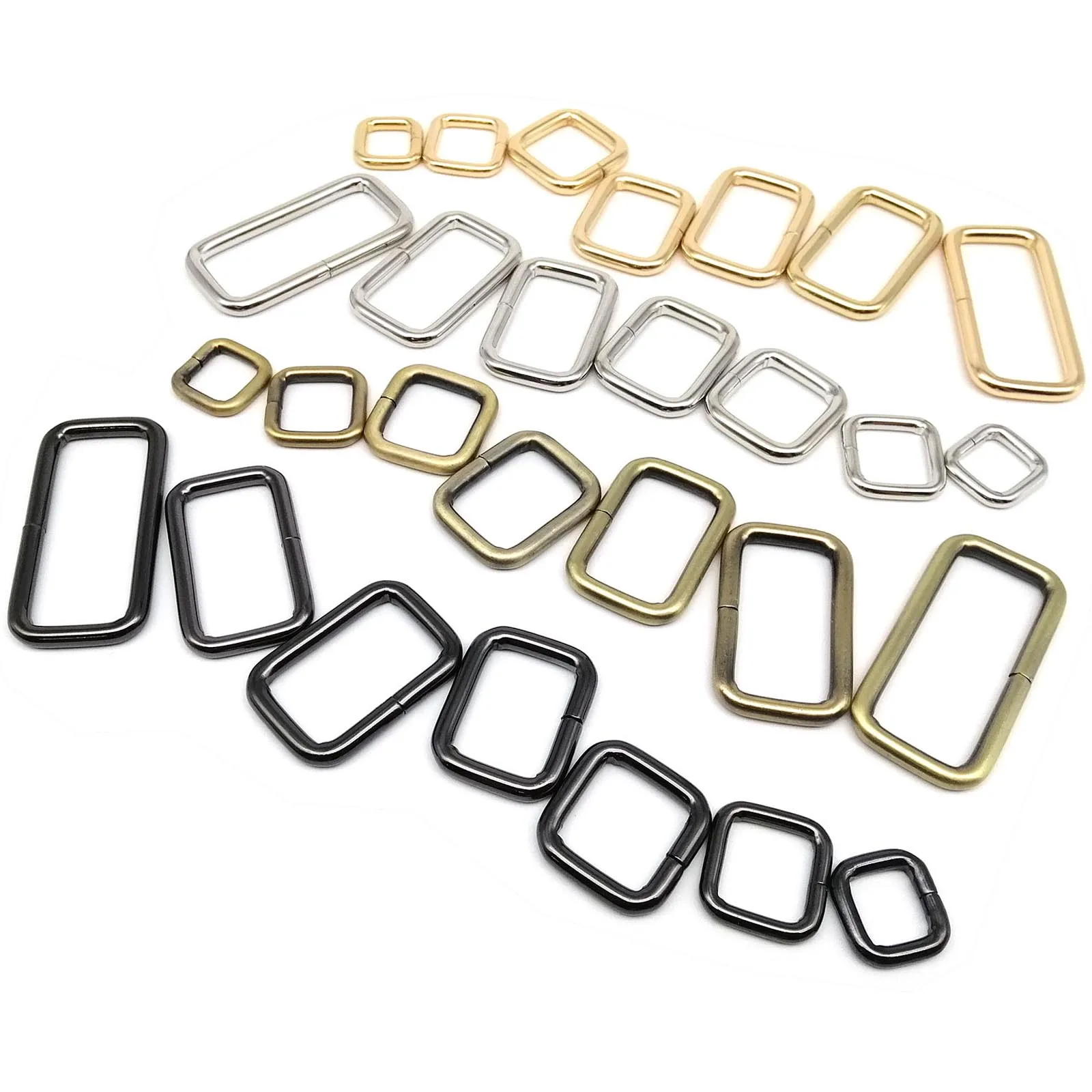 5pc-Thickened-Metal-Handbag-Leather-Bag-Strap-Belt-Webbing-Pet-Collar ...